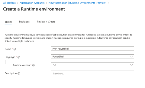 Using Managed Identity with Azure Automation & PnP.PowerShell